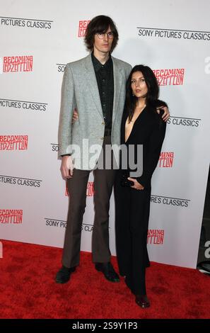 HOLLYWOOD, CA - JANUARY 27: Dylan Brosnan at the "Becoming Led Zeppelin ...