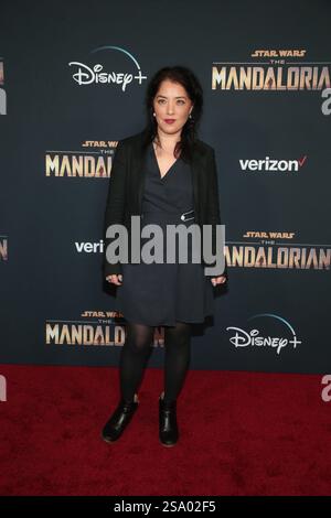 Deborah Chow at the 'The Mandalorian' TV show premiere, Arrivals, El ...