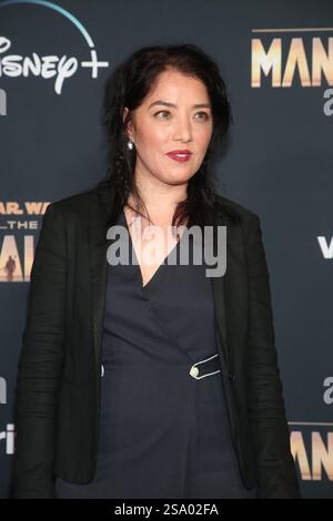 Deborah Chow at the 'The Mandalorian' TV show premiere, Arrivals, El ...