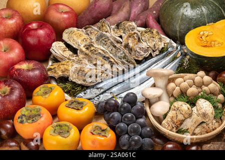 Autumn flavours Autumn images Seasonal food Stock Photo - Alamy
