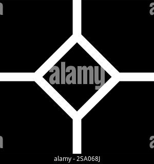 Ceramic tile paving slab icon in circle round black color vector ...