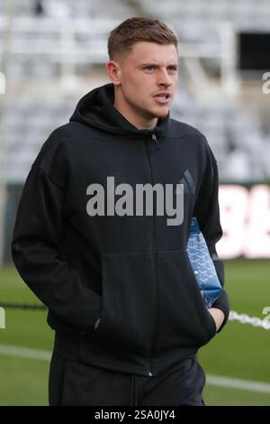 Harvey Barnes of Newcastle United arrives ahead of the Emirates FA Cup ...