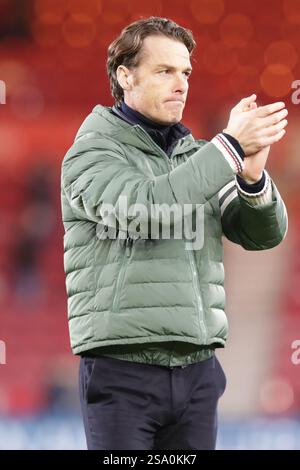 Manager of Burnley, Scott Parker - Middlesbrough v Burnley, Sky Bet ...