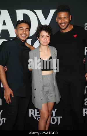 Eric Aviles, Tatiana Maslany and Jeffrey Bowyer-Chapman at the 'Ready ...