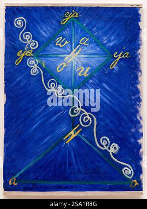 Hilma af Klint. Primordial Chaos, No. 16. 1906-07 Stock Photo - Alamy