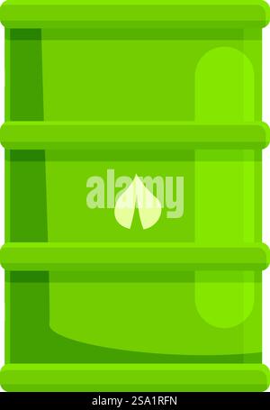 Biomass source plant icon cartoon vector. Refuse natural. Waste power ...