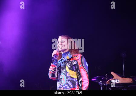 Jess Glynne Performing Live during The Big Feastival, Kingham ...