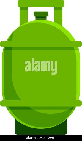 Biogas tank icon cartoon vector. Sugar source biodiesel. Refuse nature ...