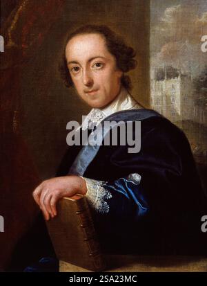This painting of Horace Walpole, an English writer and art historian ...