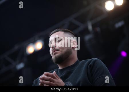 Jaykae performing live at the Peaky Blinders Festival at Digbeth ...