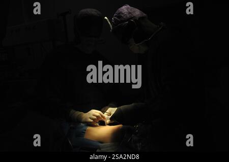 Operating room in pediatric surgery on a child Stock Photo - Alamy