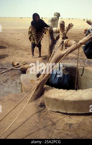 Niger. Agadez. Tuareg Land Stock Photo - Alamy