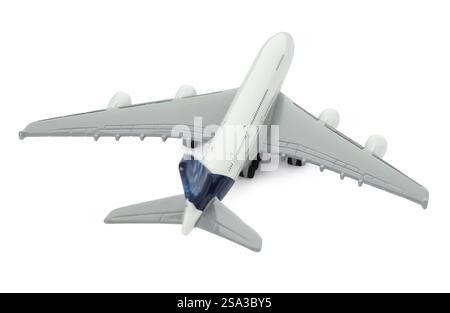 One model of plane isolated on white Stock Photo - Alamy