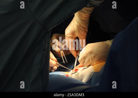 Operating room in pediatric surgery on a child Stock Photo - Alamy