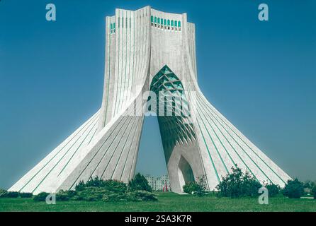 The image is of the Azardi Shahyad Tower longstanding symbol and most ...