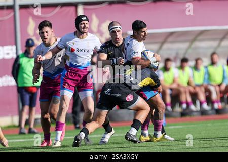 Alessio Crea (FFOO Rugby) during FFOO Rugby vs Rugby Viadana, Italian ...