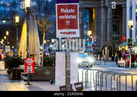 Wahlplakat zur Bundestagswahl 2025. BTW25. Wahlwerbung für die Partei ...