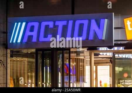 Action, niederländischer Non-Food-Discounter mit mehr als 3000 Filialen ...