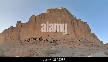 Ghowr Band River flowing through valley in the Hindu Kush Mountains in ...