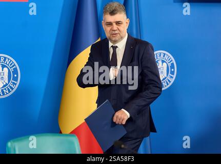 Bucharest, Romania. 28th Jan, 2025: Daniel David, the Romanian Minister ...