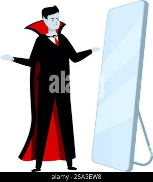 Evil in mirror Stock Vector Image & Art - Alamy
