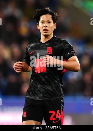 Birmingham City's Tomoki Iwata in action during the Sky Bet League One ...