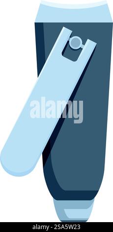 Nail clipper is showing its opened lever for cutting fingernails Stock ...