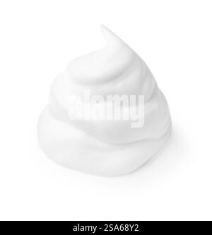 Sample of fluffy foam isolated on white Stock Photo - Alamy