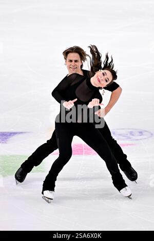 Allison REED & Saulius AMBRULEVICIUS LTU, during Ice Dance Free Dance ...