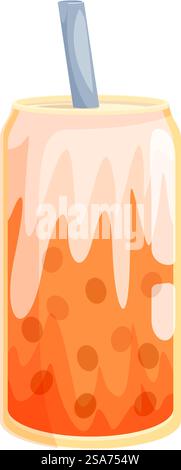 Sweet and refreshing beverage with tapioca balls, perfect for a hot ...