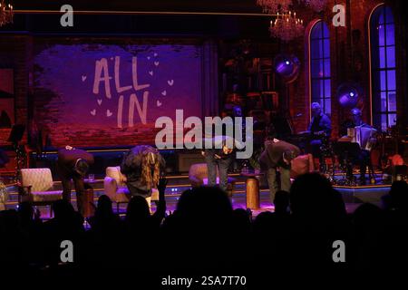 Lin-Manuel Miranda and Jimmy Fallon pose after the Lin-Manuel Miranda's New Wax Figure for ...