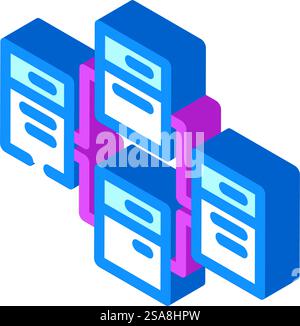 relational database vector icon isolated on transparent background ...