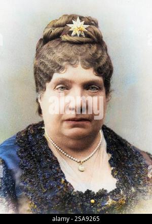 Portrait of Queen Isabel II of Spain, 1830 - 1904, by Spanish artist ...