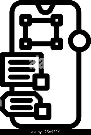 interaction time line icon with people Stock Vector Image & Art - Alamy