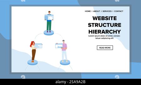 levels hierarchy website website vector Stock Vector Image & Art - Alamy