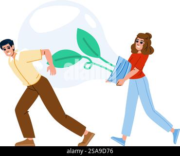 sustainable green initiative vector Stock Vector Image & Art - Alamy