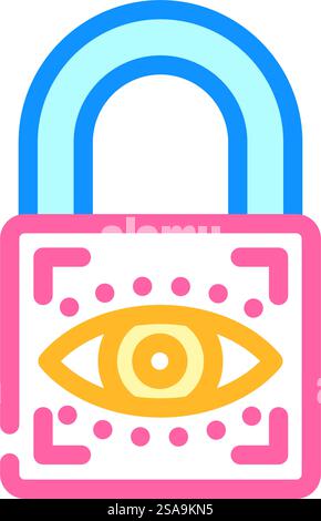 parental control product label caution icon doodle illustration Stock ...