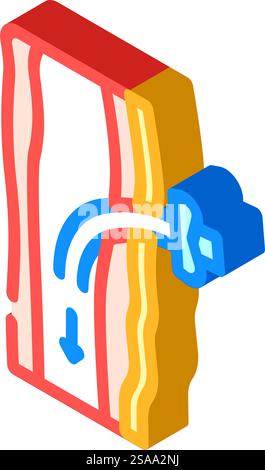 tracheostomy surgery isometric icon vector illustration Stock Vector ...