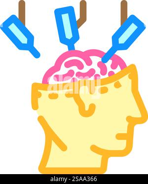 neurosurgery color icon vector illustration Stock Vector Image & Art ...