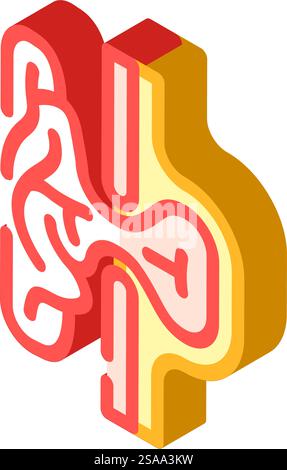 inguinal hernia repair surgery color icon vector. inguinal hernia ...