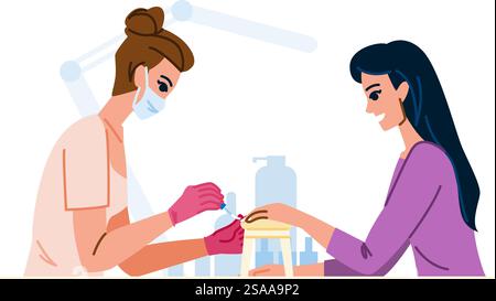 polish nail file cartoon vector illustration Stock Vector Image & Art ...