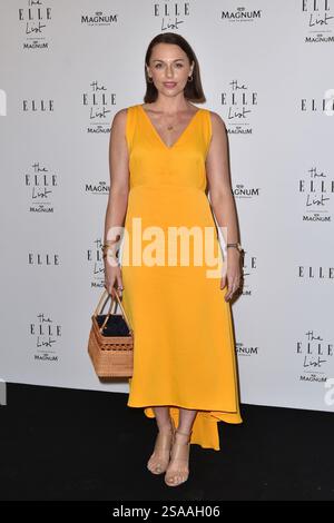 Jessica Ellerby attends The ELLE List 2019 VIP Party at The Petersham ...