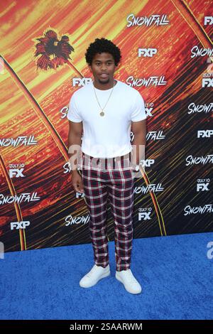 Isaiah john arrive at the premiere of FX's "Snowfall" Season 3 at ...