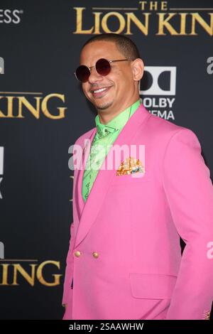 Eric Andre arrives at The Lion King' film premiere at Dolby Theatre Los ...