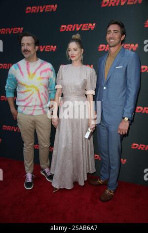 USA. Jason Sudeikis and Lee Pace in the ©WME Global new movie: Driven ...