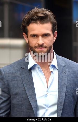 Jed Wyatt leaving a taping of Good Morning America in Times Square on ...