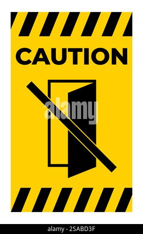 Door, Enter or exit icon sign. Seamless pattern with geometric texture ...