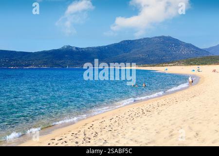 Plage de Portigliolo, Corsica, France Stock Photo - Alamy
