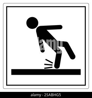 Slip Hazard Warning Sign for Safety Awareness Stock Vector Image & Art ...