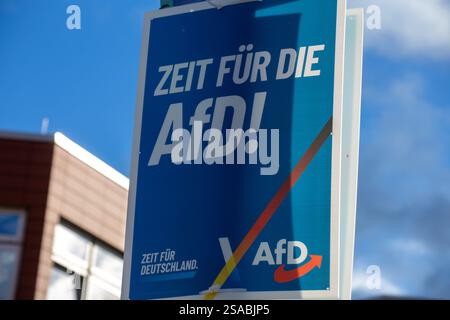 Mutterstadt: AfD election poster with the inscription ZEIT FÜR DIE AFD ...